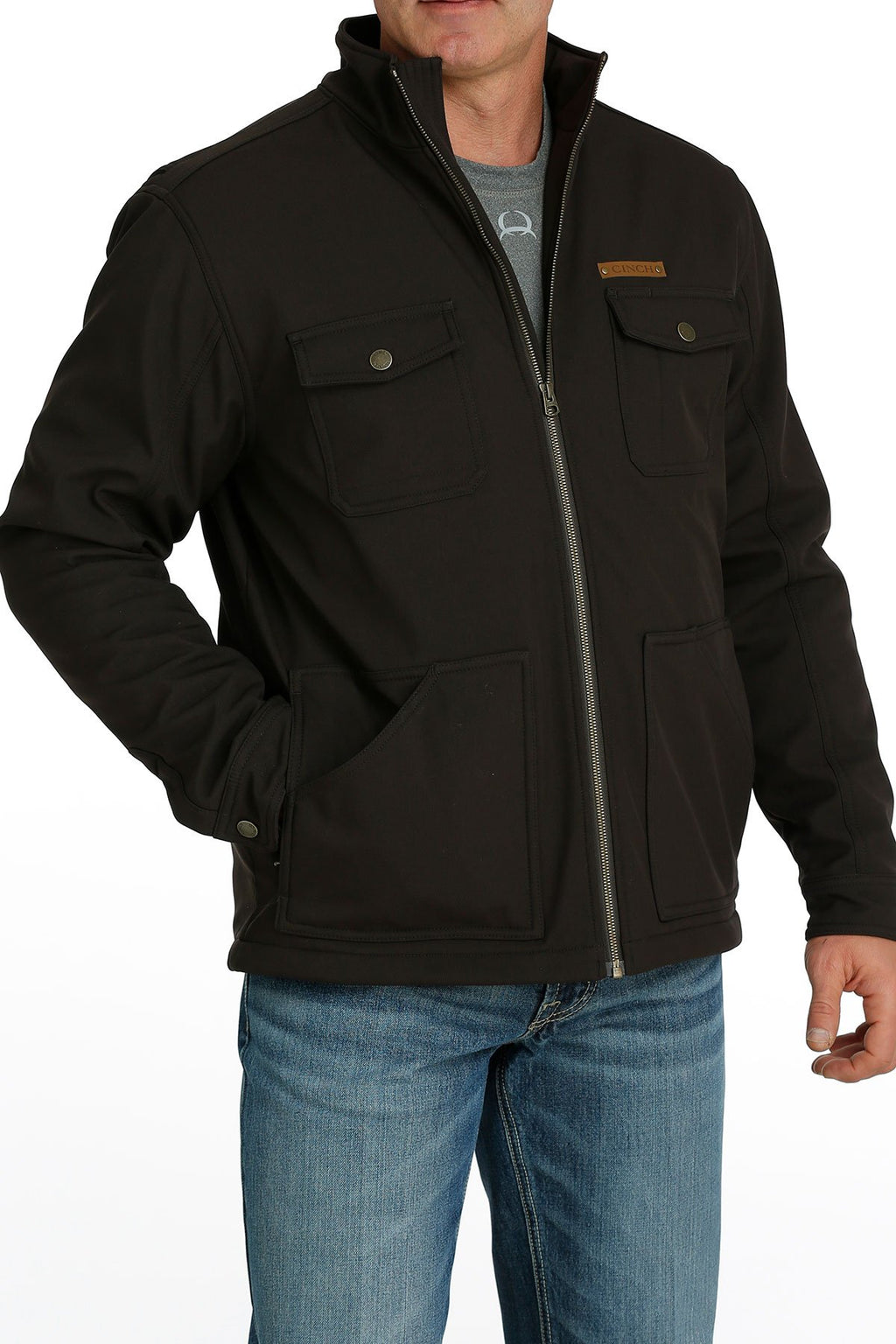 Cinch Men's Concealed Carry Bonded Jacket - Brown – Crossfire Ranch Supply